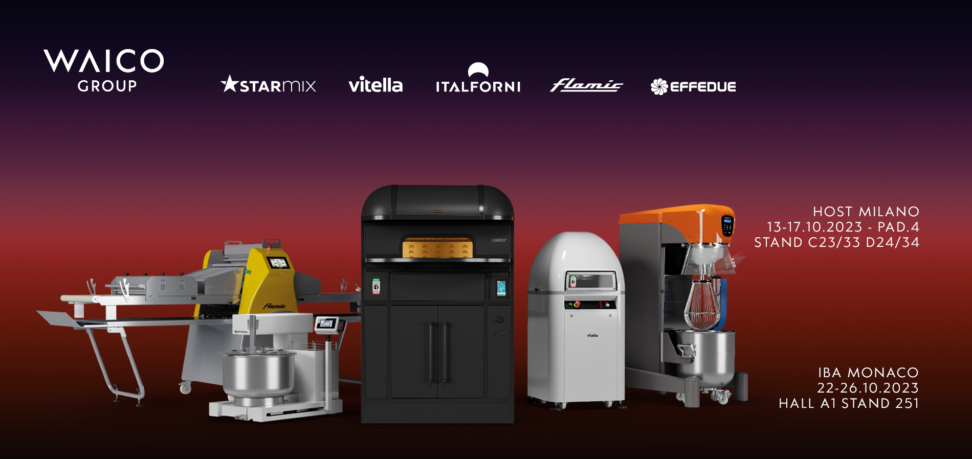 Bakery and pastry machines: planetary mixers